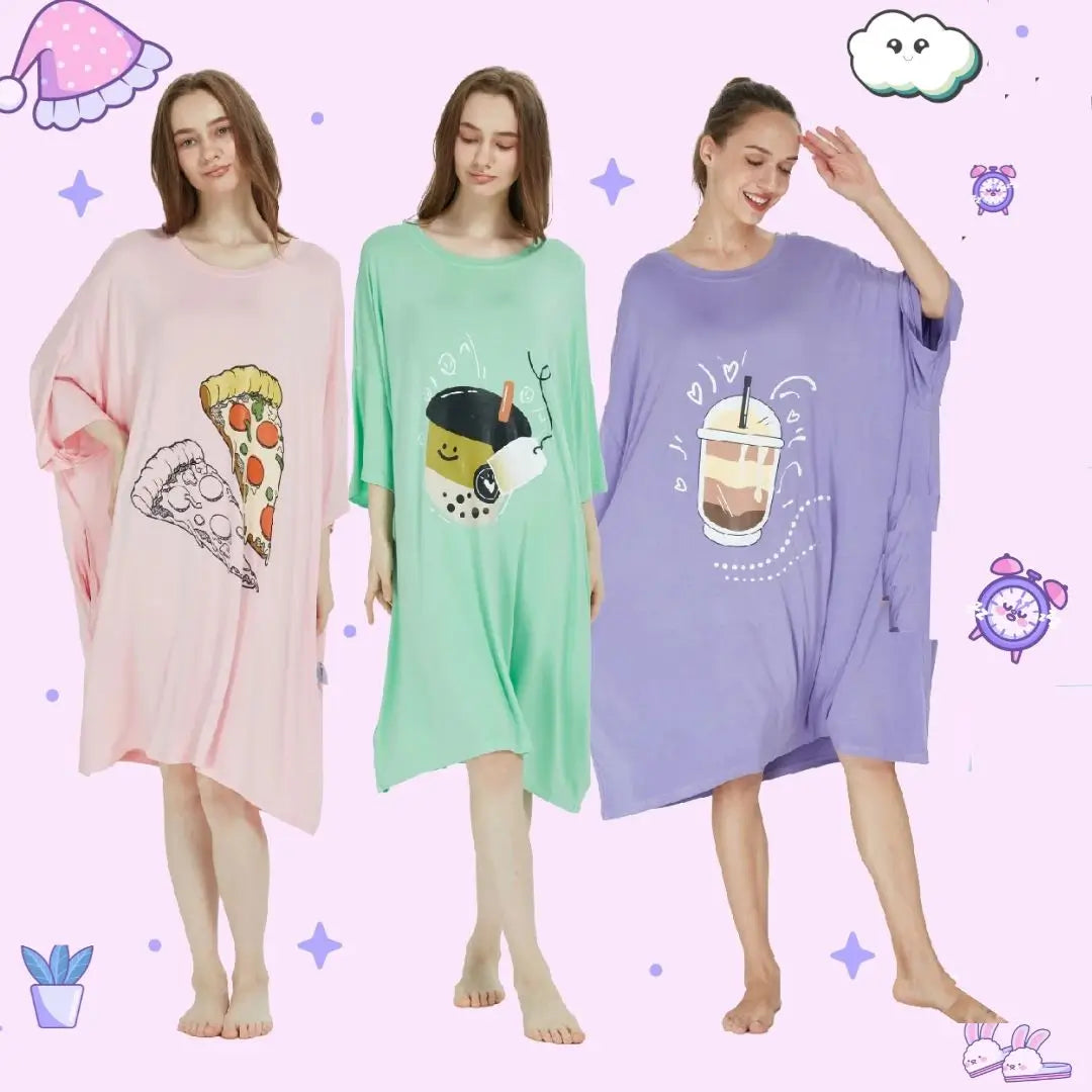 Oversized Sleep Tees | Comfy Nightwear for All | Hoodie Haven – Hoodie ...
